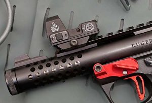 UTG Reflex Micro Dot on a Mark IV 22/45 - Industry Outsider